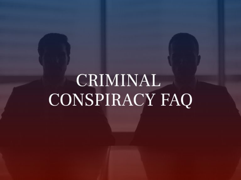 What is a Criminal Conspiracy Charge?