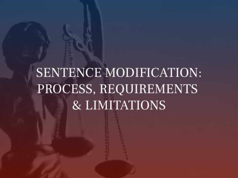 Sentence Modification | Requirements, Process & Limitations